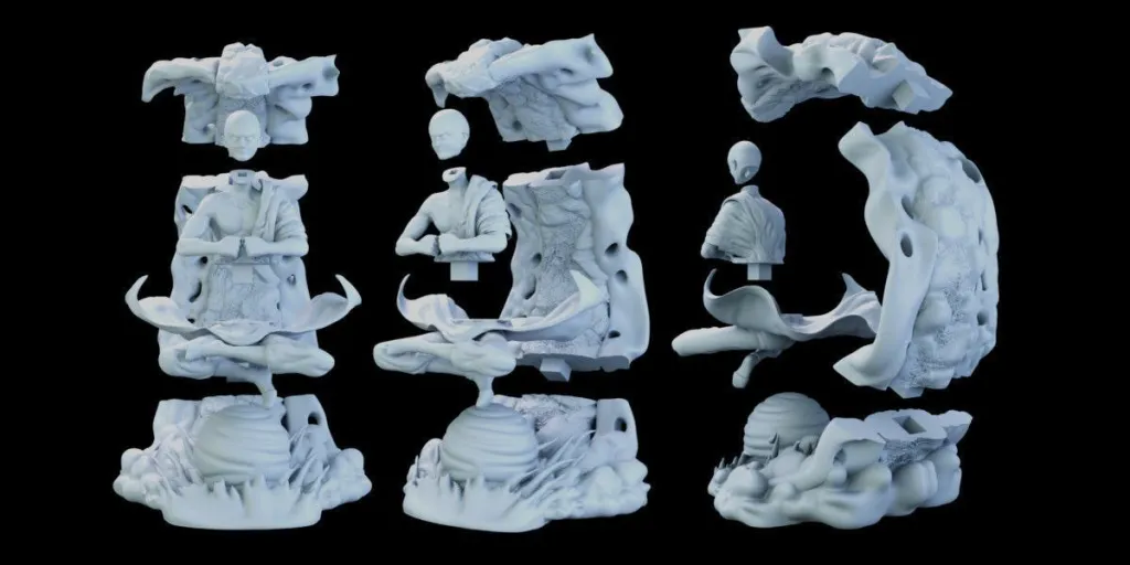Avatar Aang Last airbender 3d printing stl files - 3D PRINT MAKER CLUB