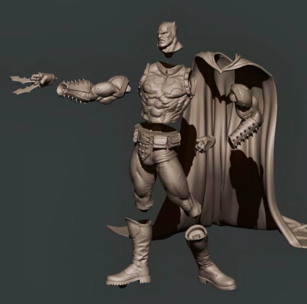 Batman dark father stl files for 3d printing model - 3D PRINT MAKER CLUB