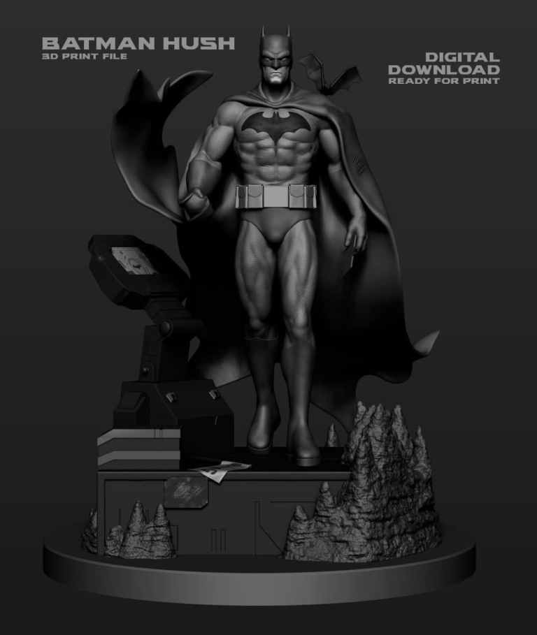 Batman Prime 3d printing stl files - 3D PRINT MAKER CLUB