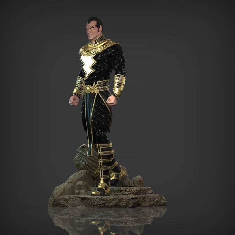 Black adam stl files for 3d printing models - 3D PRINT MAKER CLUB