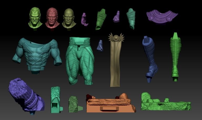 Black adam stl files for 3d printing models - 3D PRINT MAKER CLUB