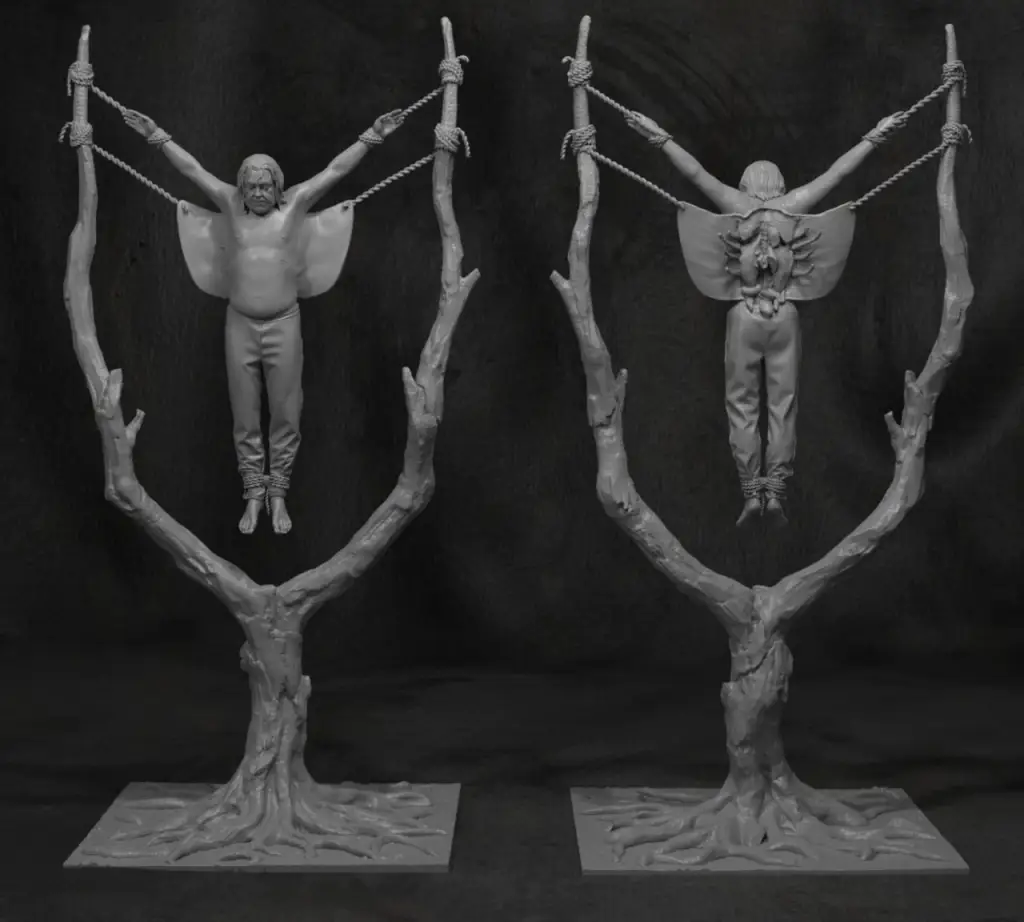 Blood eagle vikings 3d printing stl files - 3D PRINT MAKER CLUB