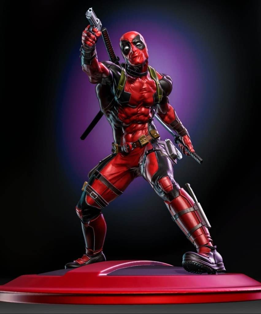 Deadpool 3d printing stl files - 3D PRINT MAKER CLUB