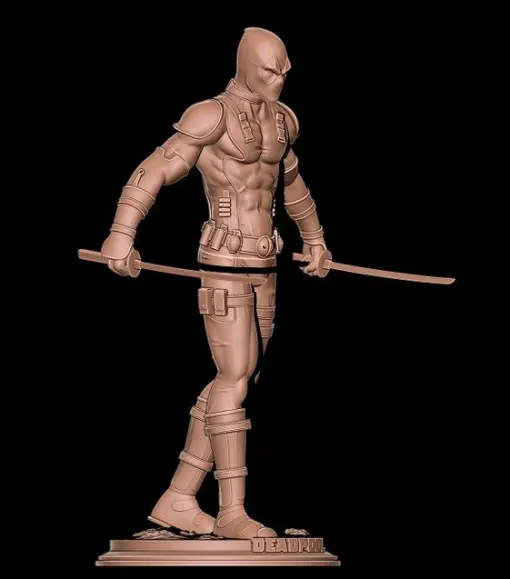 Deadpool stl files for 3d printing model - 3D PRINT MAKER CLUB