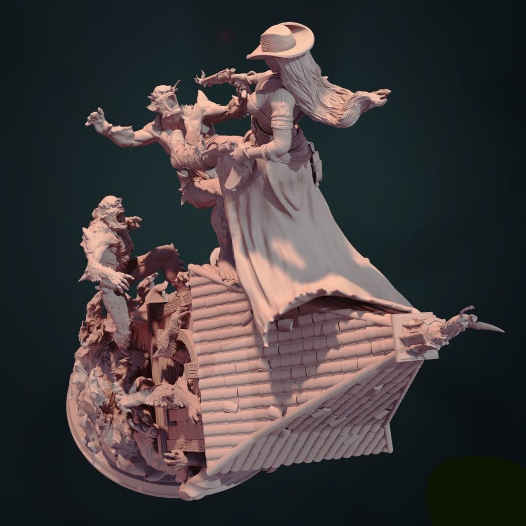 Gunslinger 3d printing stl files - 3D PRINT MAKER CLUB