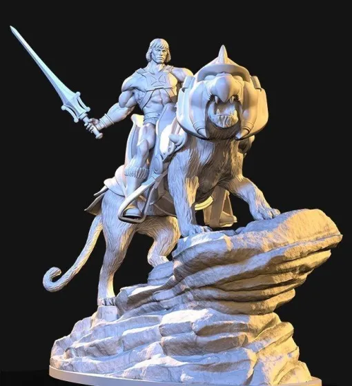 He-Man diorama 3d printing stl files - 3D PRINT MAKER CLUB