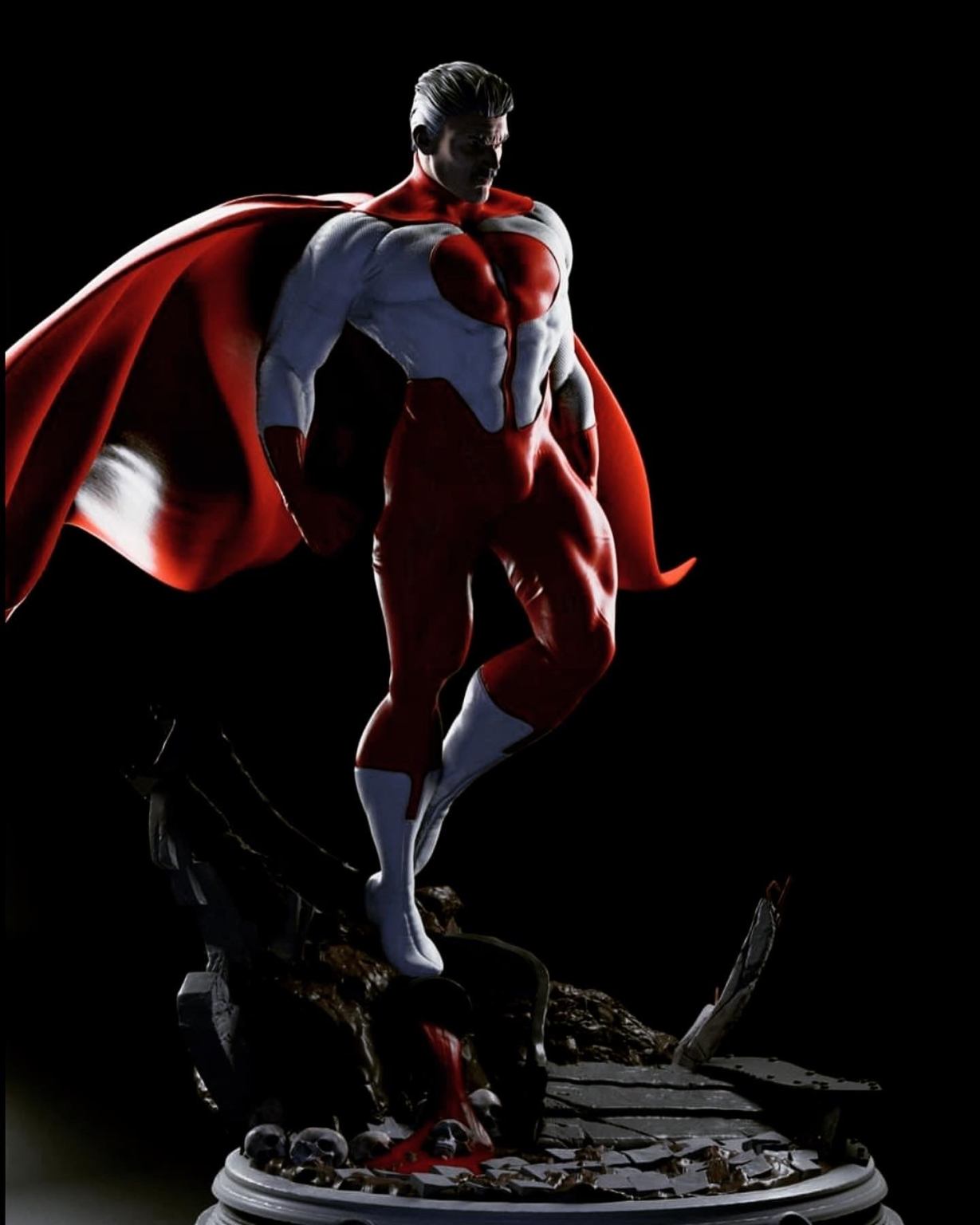 Omni-Man 3d print stl files 3d printing - 3D PRINT MAKER CLUB