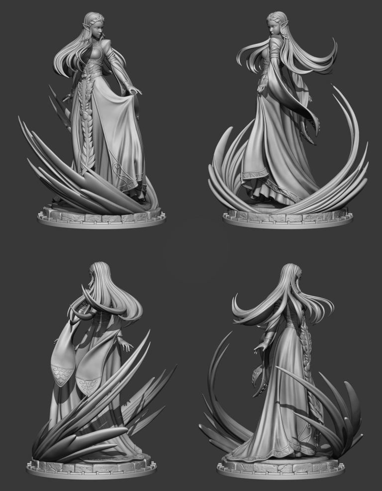 Princess zelda 3d printing stl files - 3D PRINT MAKER CLUB