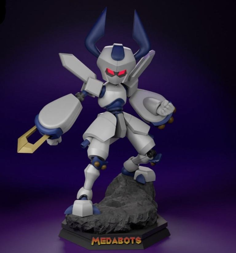 Rokusho Medabots 3D Printing stl files - 3D PRINT MAKER CLUB