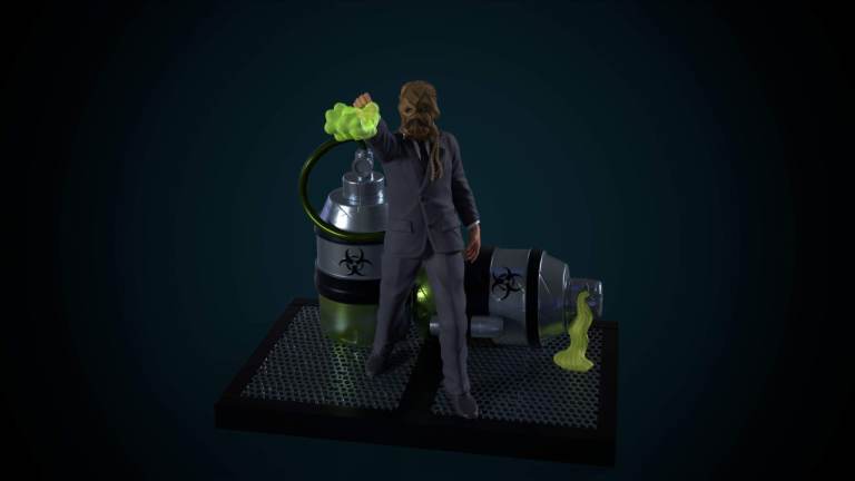 Scarecrow Batman begins 3d printing stl files - 3D PRINT MAKER CLUB