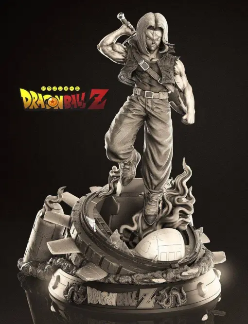 Trunks dragon ball z 3d print stl files - 3D PRINT MAKER CLUB