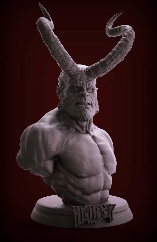 Hellboy stl files for 3d printing - 3D PRINT MAKER CLUB