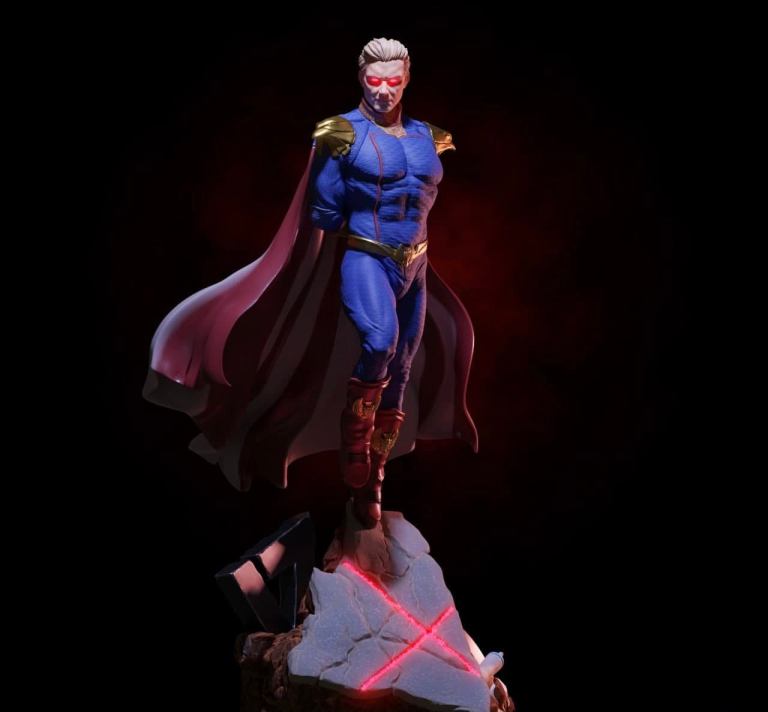 Homelander Stl files 3D printing - 3D PRINT MAKER CLUB