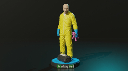 Breaking bad walter white 3d print stl files - 3D PRINT MAKER CLUB