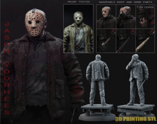 Jason voorhees 3d printing stl files - 3D PRINT MAKER CLUB