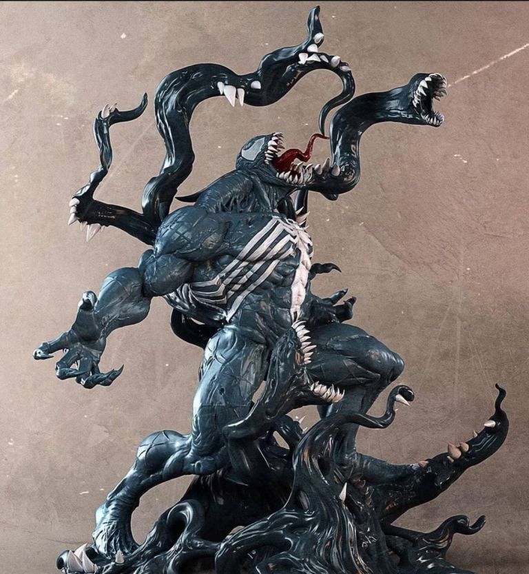Venom Stl files for 3d printing model - 3D PRINT MAKER CLUB