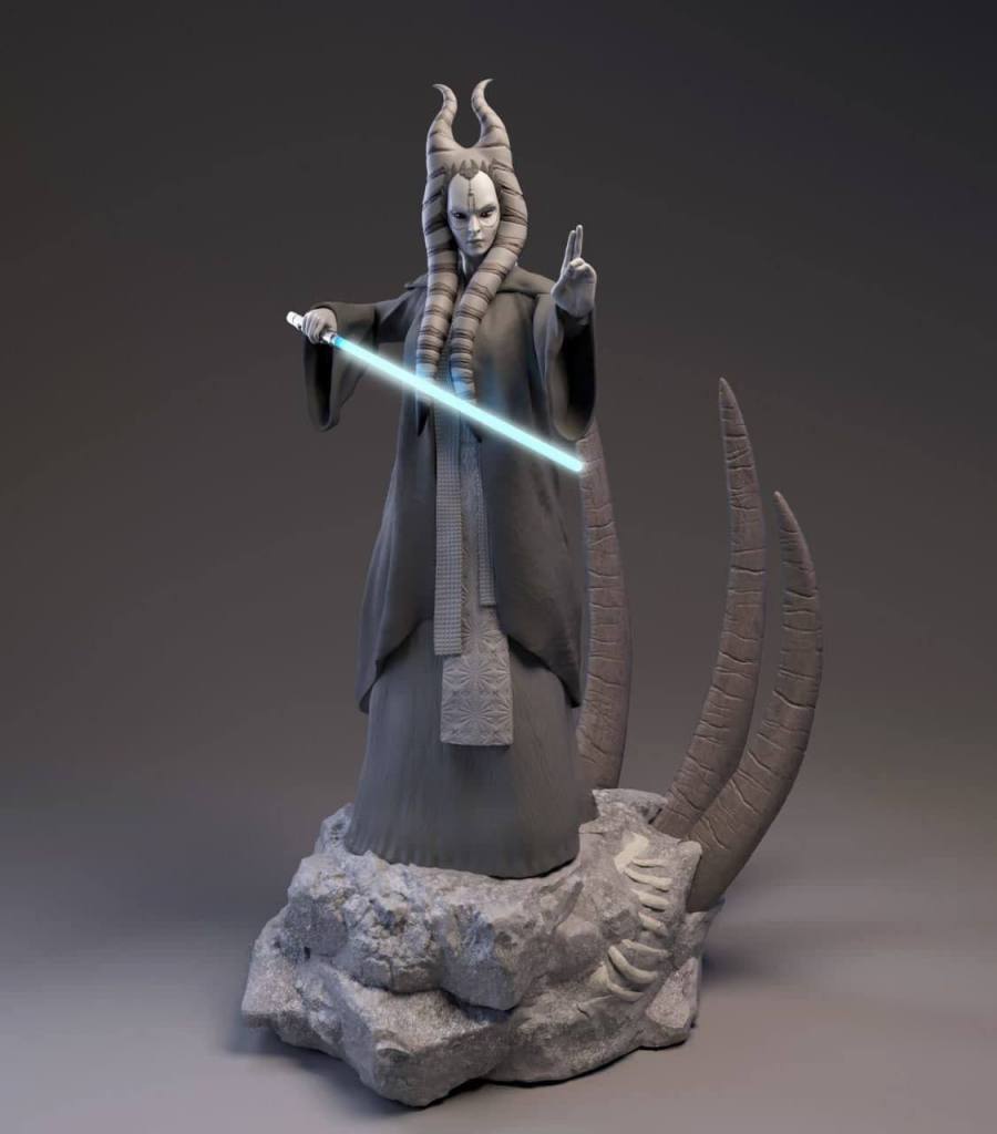 Shaak Ti 3d print stl files - 3D PRINT MAKER CLUB