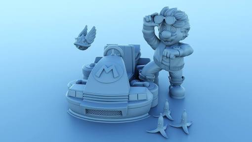 Mario Kart 3d printing stl files - 3D PRINT MAKER CLUB