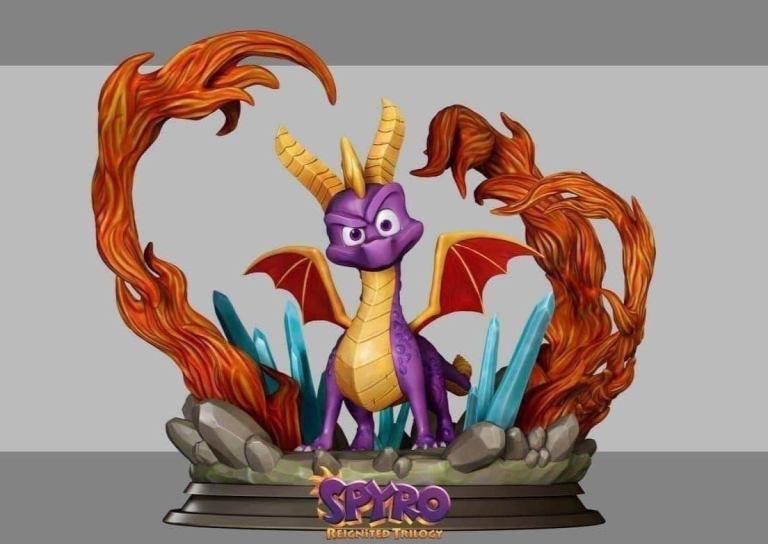 Spyro stl 3d printing model - 3D PRINT MAKER CLUB