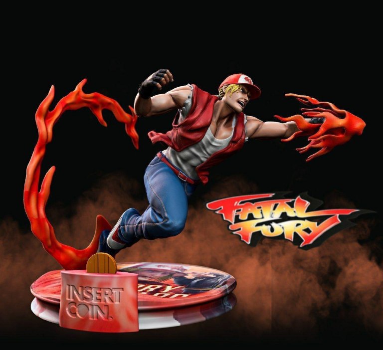 Fatal Fury 3d printing stl files - 3D PRINT MAKER CLUB