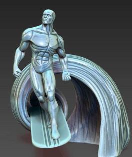 Silver surfer 3d print stl files - 3D PRINT MAKER CLUB