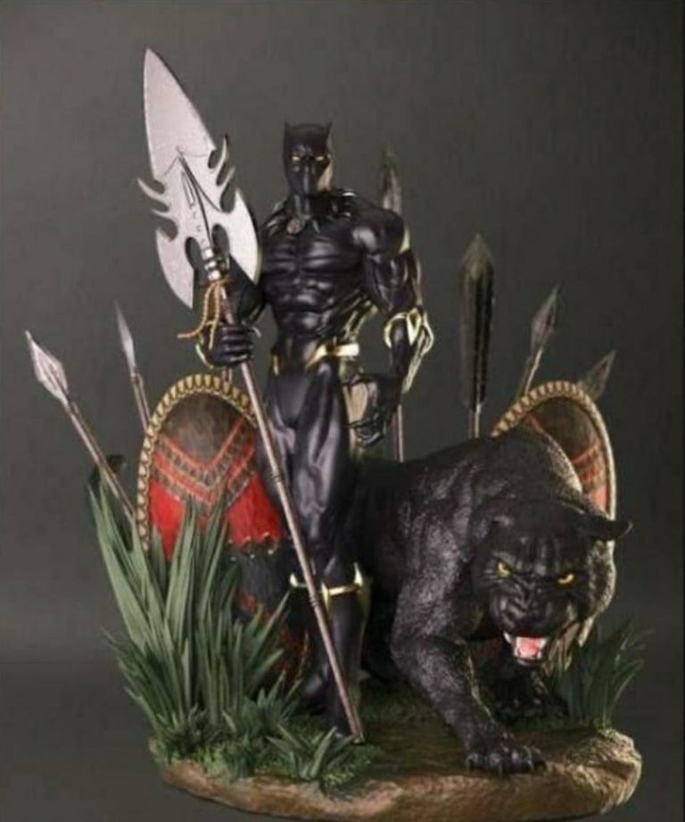 Black Panther 3D Printing stl files - 3D PRINT MAKER CLUB