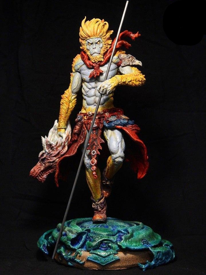 Monkey king 3d print stl files - 3D PRINT MAKER CLUB