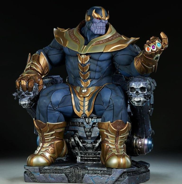 Thanos on throne 3D Printing stl files - 3D PRINT MAKER CLUB