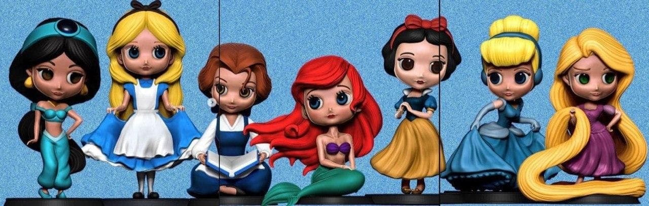 Princesses Pack Stl files for 3d printing - 3D PRINT MAKER CLUB