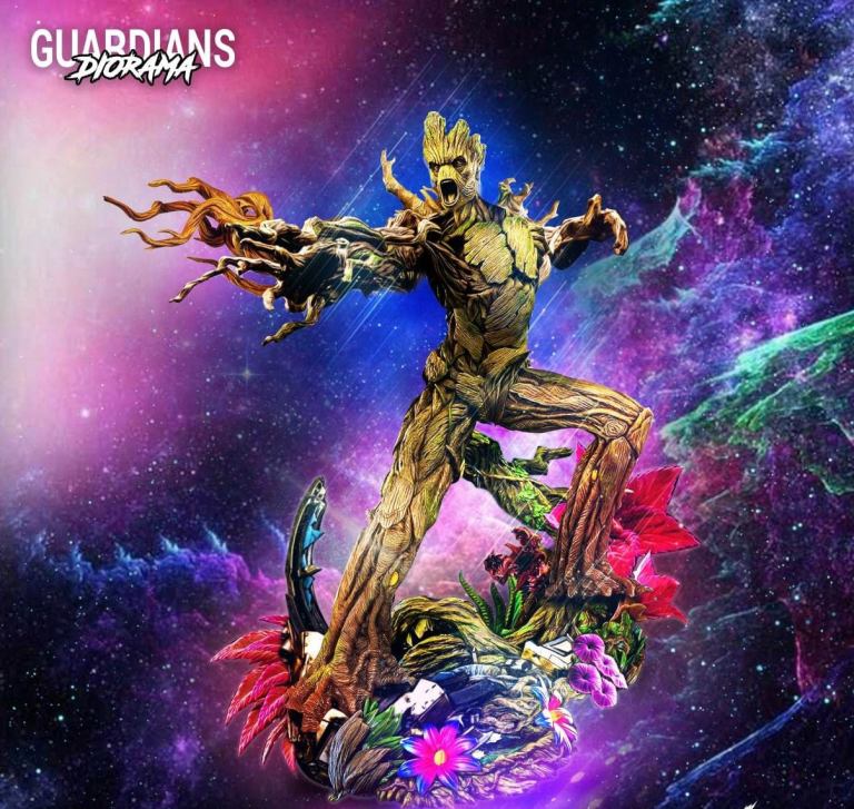 Groot 3d printing stl files - 3D PRINT MAKER CLUB