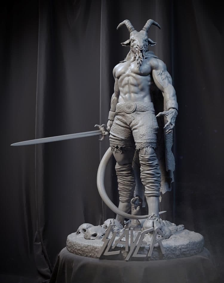 Baphomet slayer 3d printing stl files - 3D PRINT MAKER CLUB