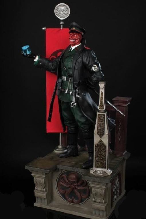 Hydra red skull 3d printing stl files - 3D PRINT MAKER CLUB