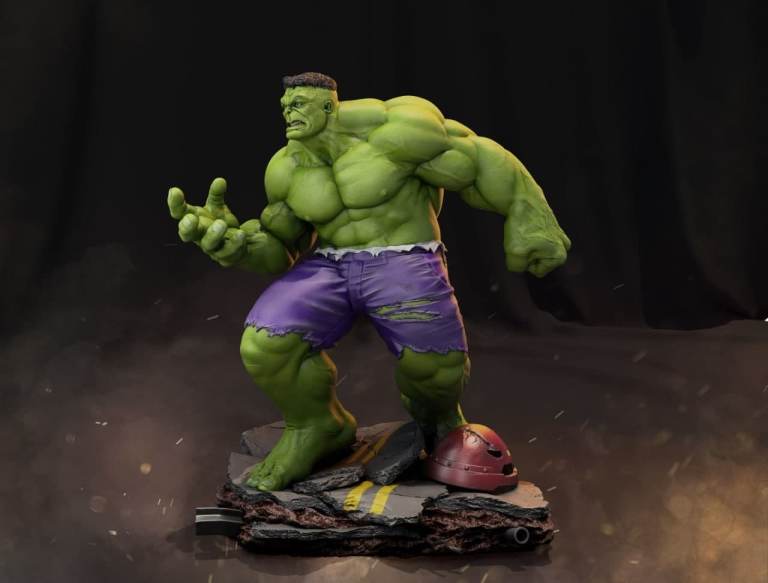 Hulk stl files for 3d printing models - 3D PRINT MAKER CLUB