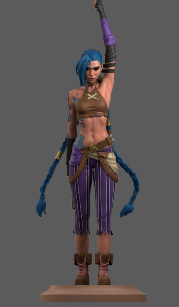 Jinx stl files for 3d printing model - 3D PRINT MAKER CLUB