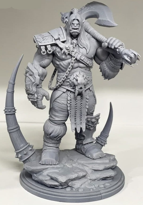 Grommash Hellscream Warcraft 3d printing stl files - 3D PRINT MAKER CLUB