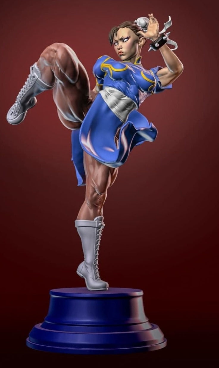 Chun li NSFW 3D Printing stl files - 3D PRINT MAKER CLUB