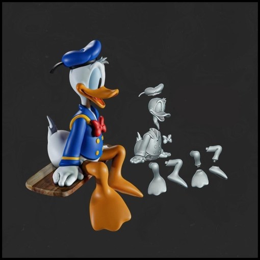 Donald duck 3d printing stl files - 3D PRINT MAKER CLUB