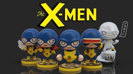 X Men PLAkit 3d printing stl files - 3D PRINT MAKER CLUB