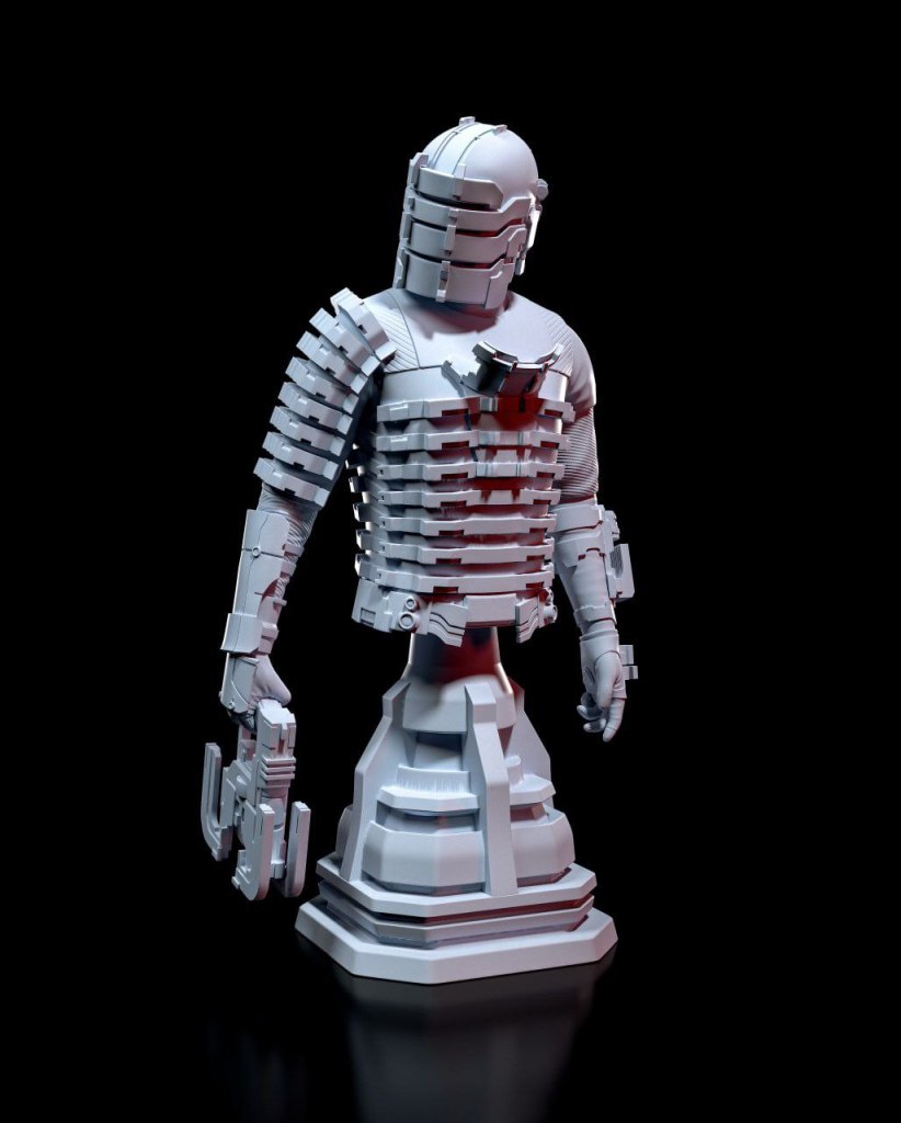 Isaac Clarke dead space 3d printing stl files - 3D PRINT MAKER CLUB
