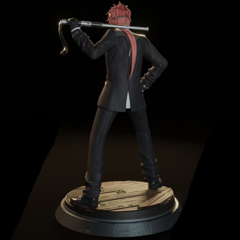 Reno Final fantasy 3d printing stl files - 3D PRINT MAKER CLUB