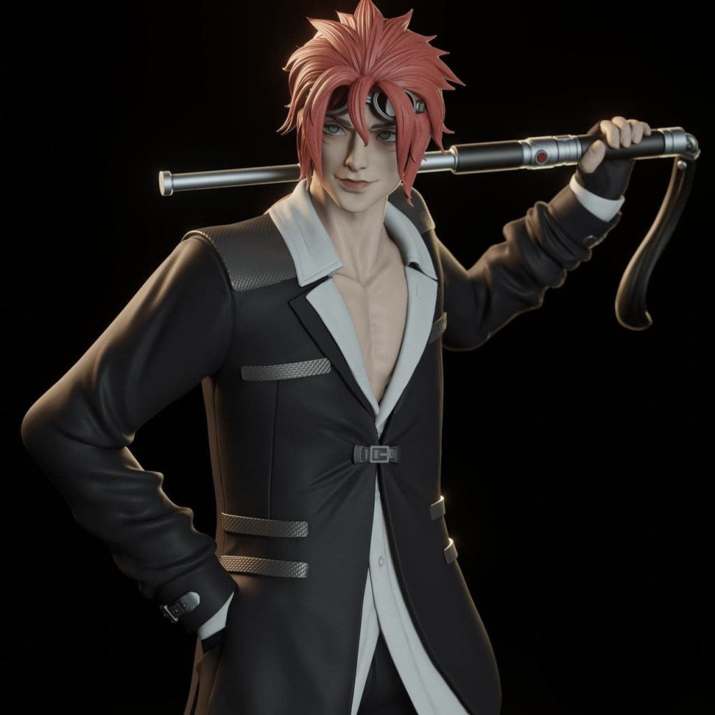 Reno Final fantasy 3d printing stl files - 3D PRINT MAKER CLUB