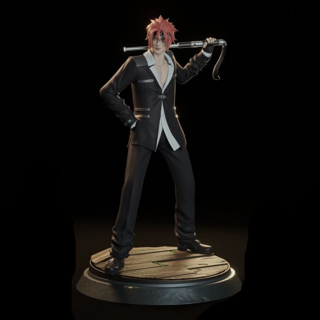 Reno Final fantasy 3d printing stl files - 3D PRINT MAKER CLUB