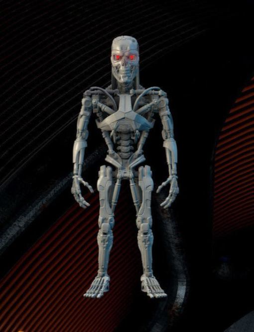Terminator Endoskeleton 3d printing stl files - 3D PRINT MAKER CLUB