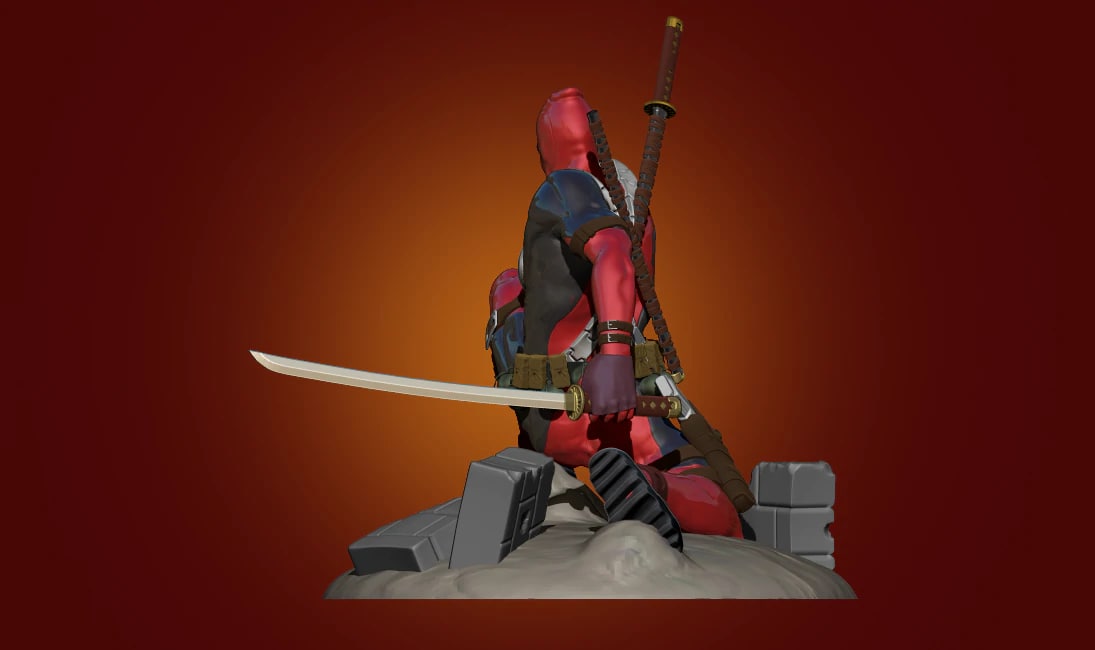 Deadpool slt files for 3d printing - 3D PRINT MAKER CLUB
