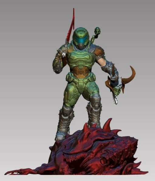 Doom eternal stl files for 3d printing models - 3D PRINT MAKER CLUB
