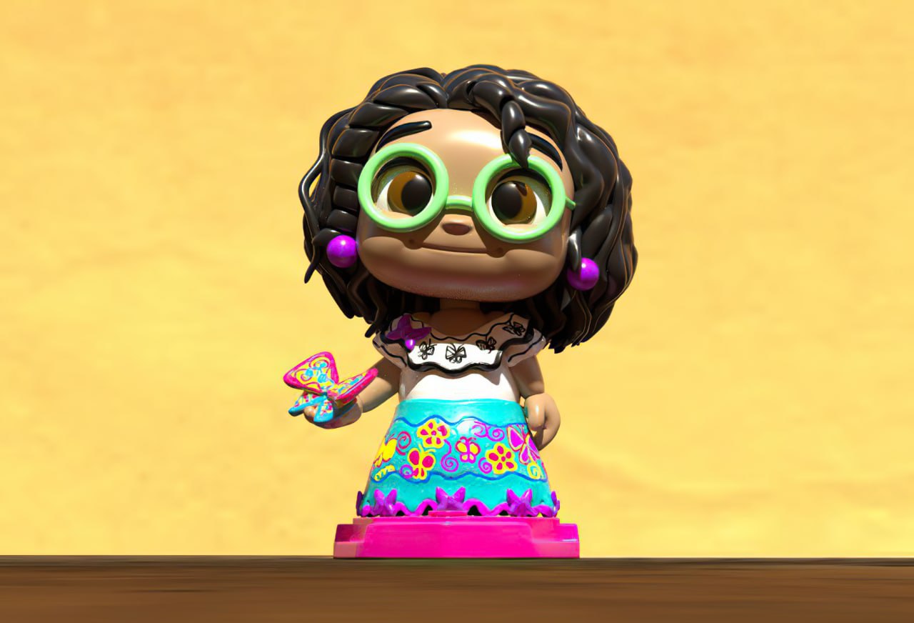 Mirabel chibi 3d printing stl files - 3D PRINT MAKER CLUB