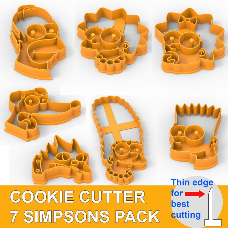 Cookie cutter pack 3d printing stl files - 3D PRINT MAKER CLUB