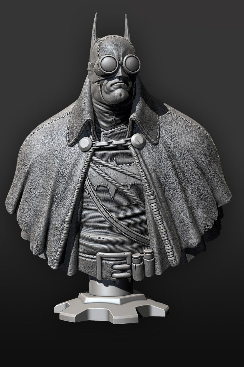 Batman gaslight 3d printing stl files - 3D PRINT MAKER CLUB