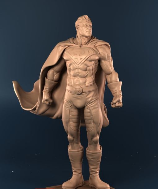 Batman on Batsignal 3d printing Stl file - 3D PRINT MAKER CLUB
