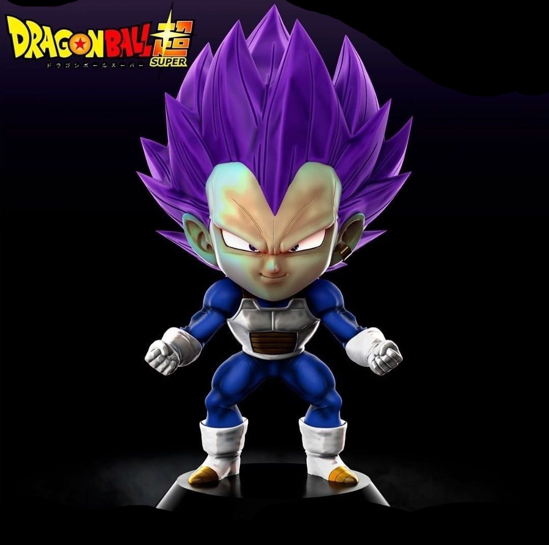 Vegeta chibi 3d printing stl files - 3D PRINT MAKER CLUB